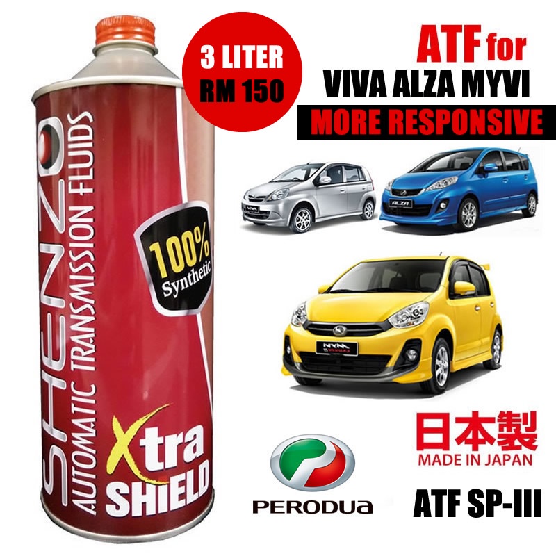 SHENZO ATF / CVT For Perodua Myvi Alza Viva Ativa Aruz - Shenzo Racing ...