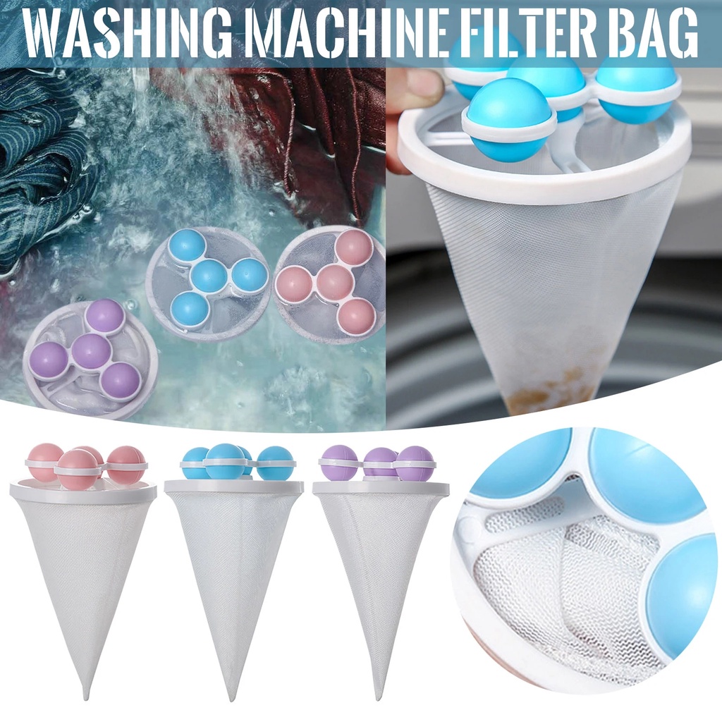 Floating hair filtering mesh removal Washing Machine Pet Fur Hair ...