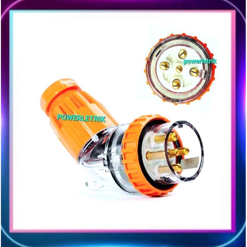 *READY STOCK* IP66 56CV532 32A 5PIN INDUSTRIAL WEATHERPROOF SURFACE ...