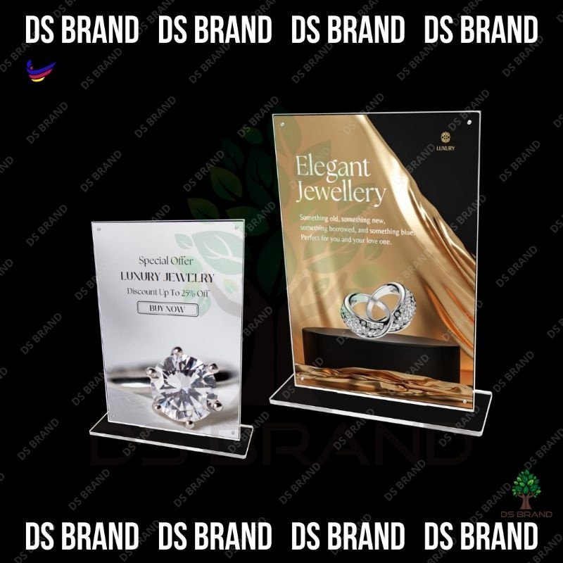 Magnetic Acrylic A4 & A5 Saiz Photo Frame / Poster Holder / Advertising ...