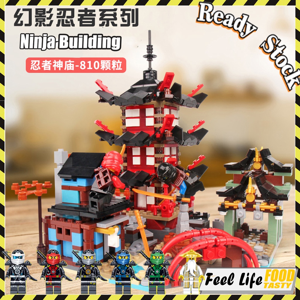 【Ready Stock】Building Blocks Ninja Building LD-76013 Creative Free ...