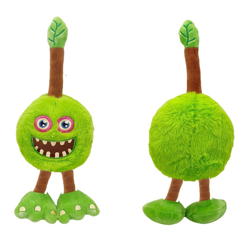 33cm My Singing Monsters Wubbox Plush Toys Green Furcorn Stuffed Dolls ...
