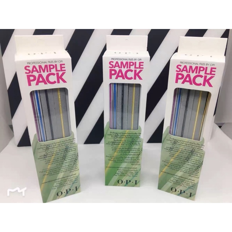 OPI Professional Pedicure Tools Smoothing Gel Buffing Nail Brushes Nail ...