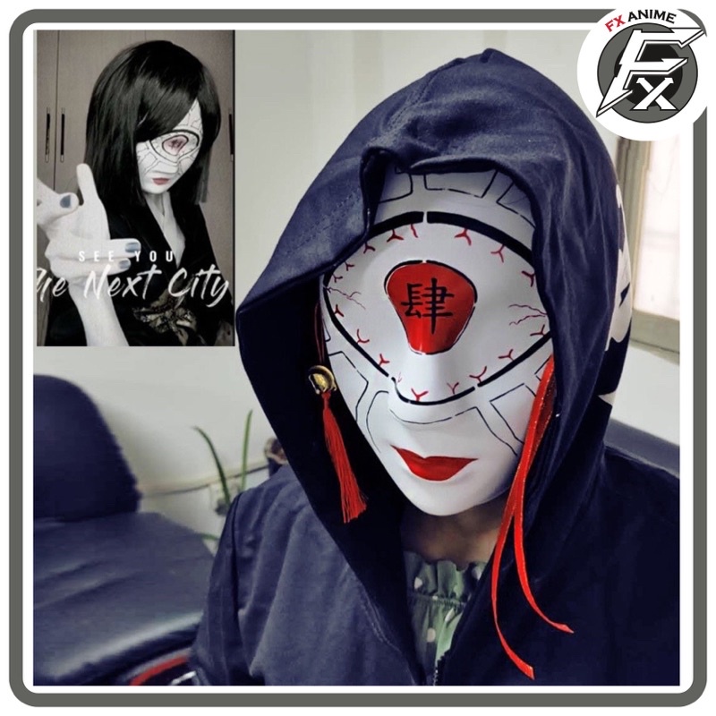 Thuong Huyen Tu Nakime cosplay mask - Anime Kimetsu no Yaiba - Fx Anime ...