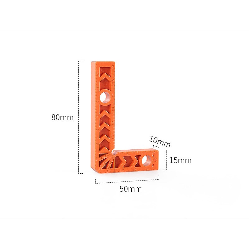 L-Shaped 90 Degree Right Angle Frame Clamps 塑料带孔直角夹固定器 | Shopee Malaysia