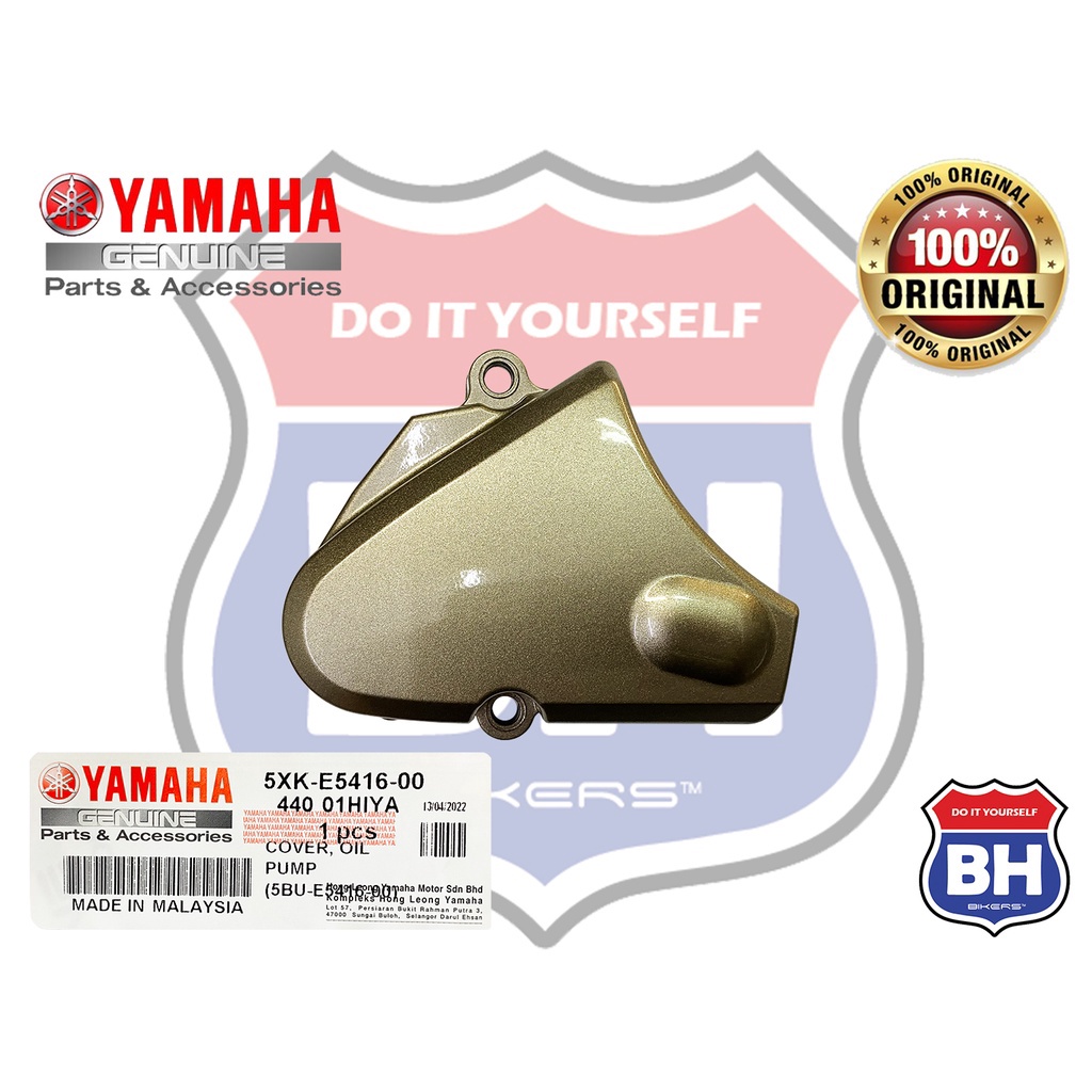 YAMAHA Y125 Y125Z Y125ZR 125ZR 2T OIL PUMP COVER 100% ORIGINAL HONG LEONG YAMAHA HLY | Shopee ...