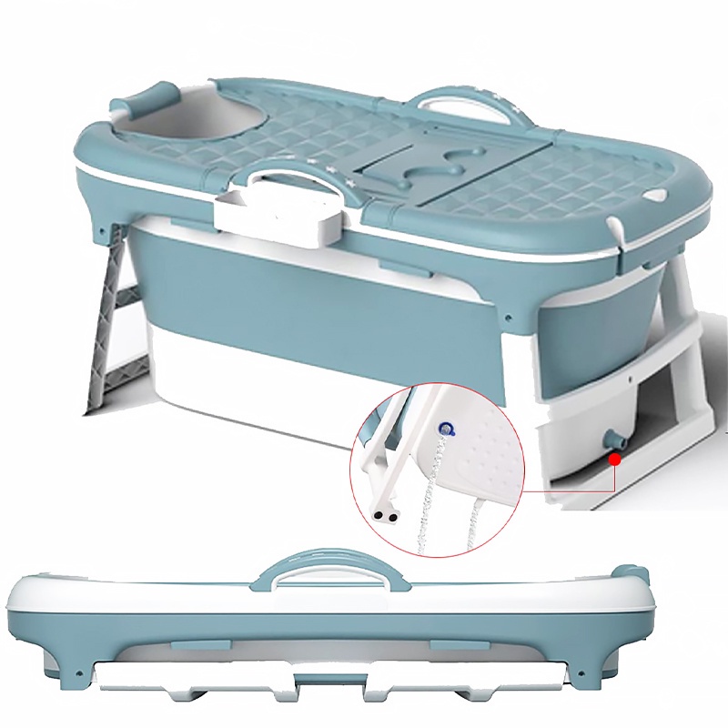 Collapsible Restroom Bath Tub Transportable Household Soaking Heat ...