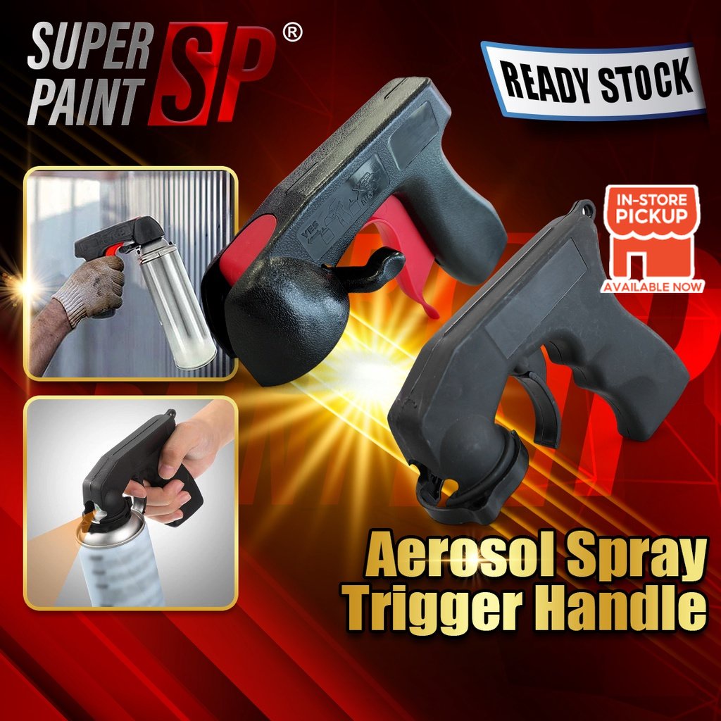 Aerosol Spray Can Handle 】 Holder Trigger Grip Aerosol Paint Kepala ...