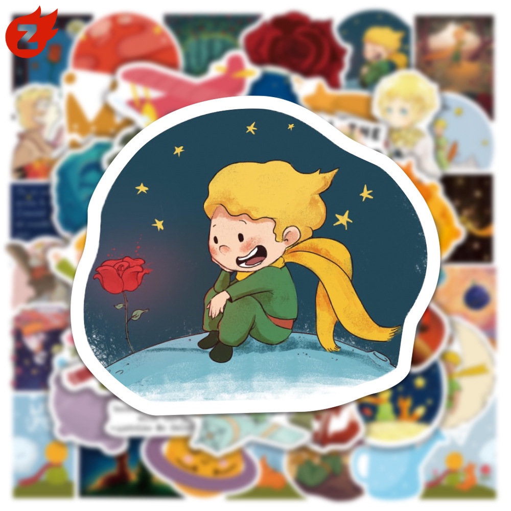 Le Petit Prince Graffiti Sticker ~50pcs/set Waterproof Luggage Notebook ...
