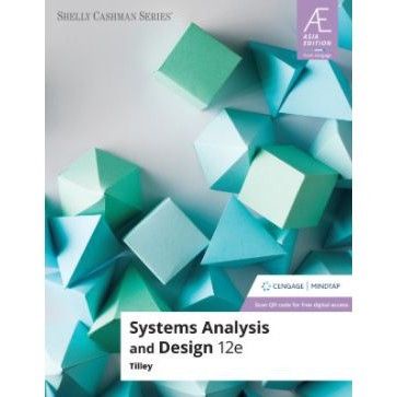 Systems Analysis And Design, 12th Edition Shelly Cashman Series ...