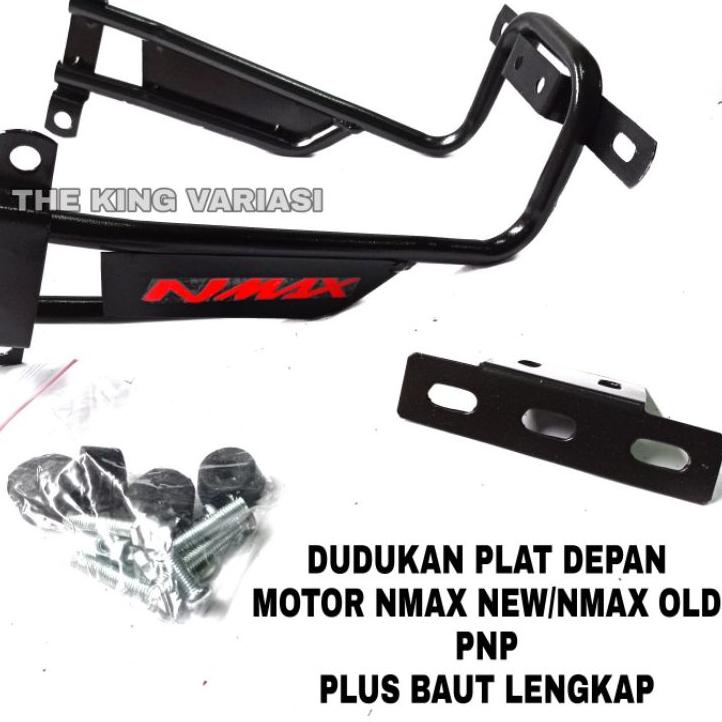 New NMAX Number Plate BREAKET NEW/NMAX OLD/ NMAX PNP Front Plate Holder ...