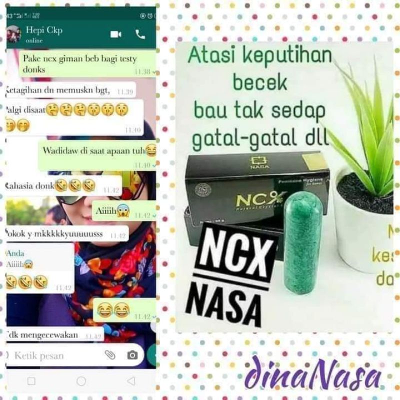 CRYSTAL X (NCX) 💯 ORIGINAL NASA | Shopee Malaysia
