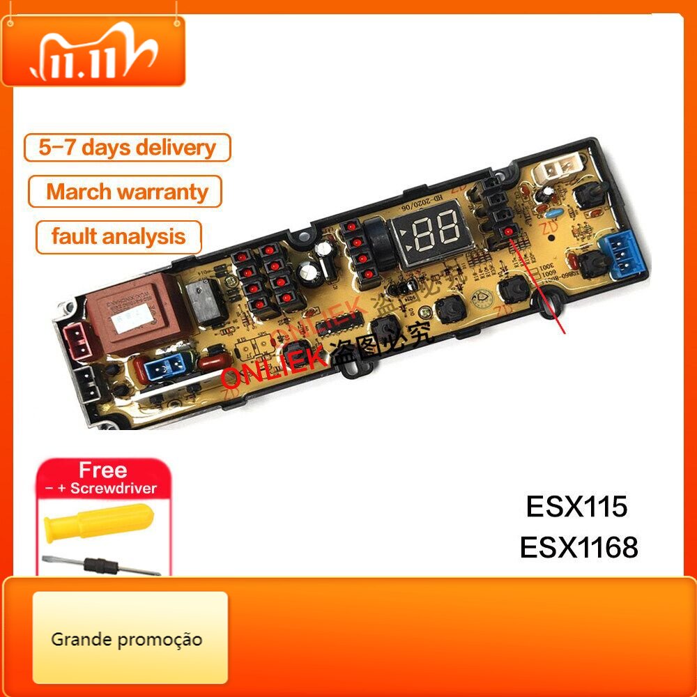 QSJZHY (100%ORIGINAL) AWF-706WS Q3001C ESX115 ESX1168 Sharp 11KG ...