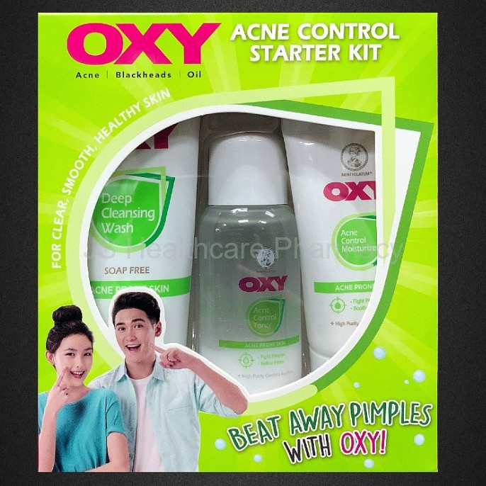 OXY ACNE CONTROL STARTER KIT (EXP:04/2025) | Shopee Malaysia