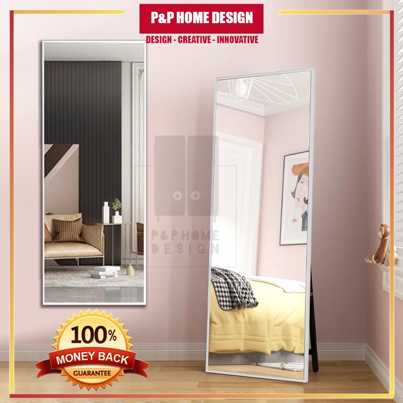 Cermin Badan Berdiri Cermin Modern | Full Body Standing Mirror | CERMIN ...