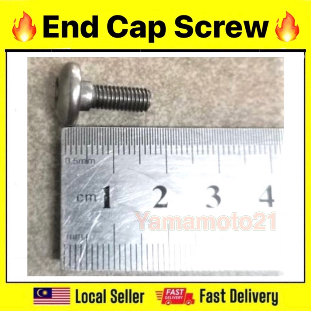 HONDA RS150 MUFFLER END CAP SCREW END CAP SKRU SKREW BOLT 1PC EXHAUST ...