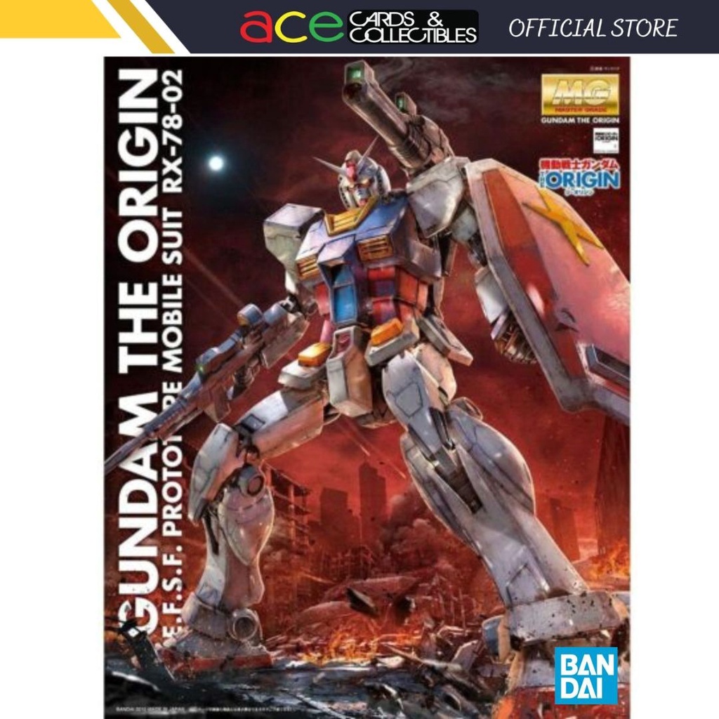 Gunpla MG 1/100 Gundam RX-78-2 (The Origin) | Shopee Malaysia