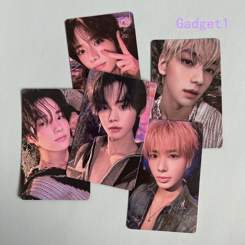 5 Pcs KPOP TXT THE NAME CHAPTER TEMPTATION Album Photocards LOMO Cards ...