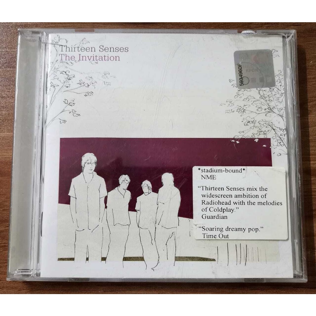 (Used) THIRTEEN SENSES The Invitation CD (MAL) | Shopee Malaysia
