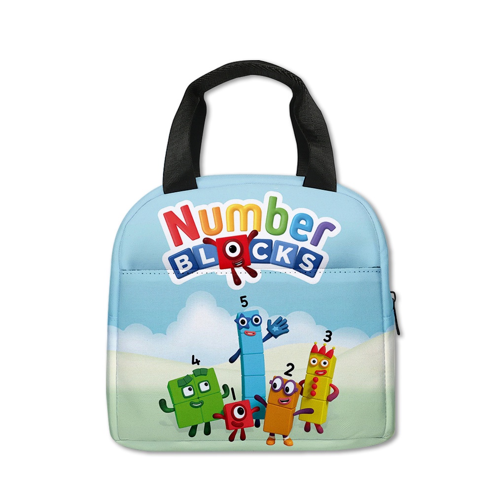 Digital building blocks around the game Numberblocks lunch package ... Digital building blocks around the game Numberblocks lunch package ...