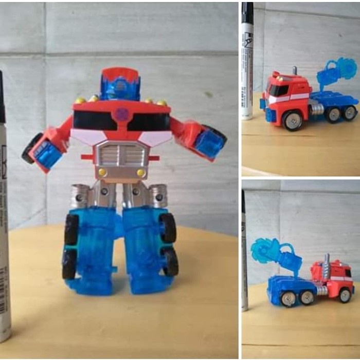 Toy Action Figure Transformers Rescue Bots Optimus Prime Playskool ...
