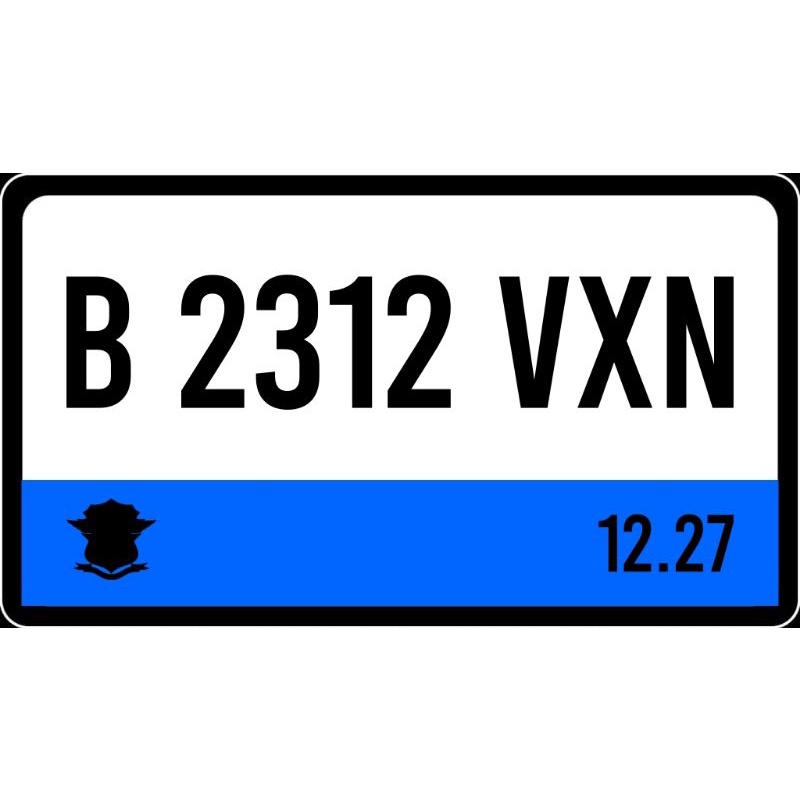 Custom Magnetic Number Plate Color Variations | Shopee Malaysia