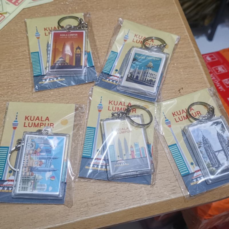 GANTUNGAN Malaysia Keychain Acrylic Keychain Souvenir | Shopee Malaysia
