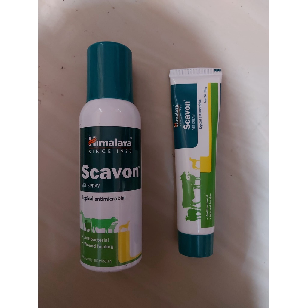 Himalaya Scavon 50g Vet Cream/Spray 100ml November 2024 expiry | Shopee ...