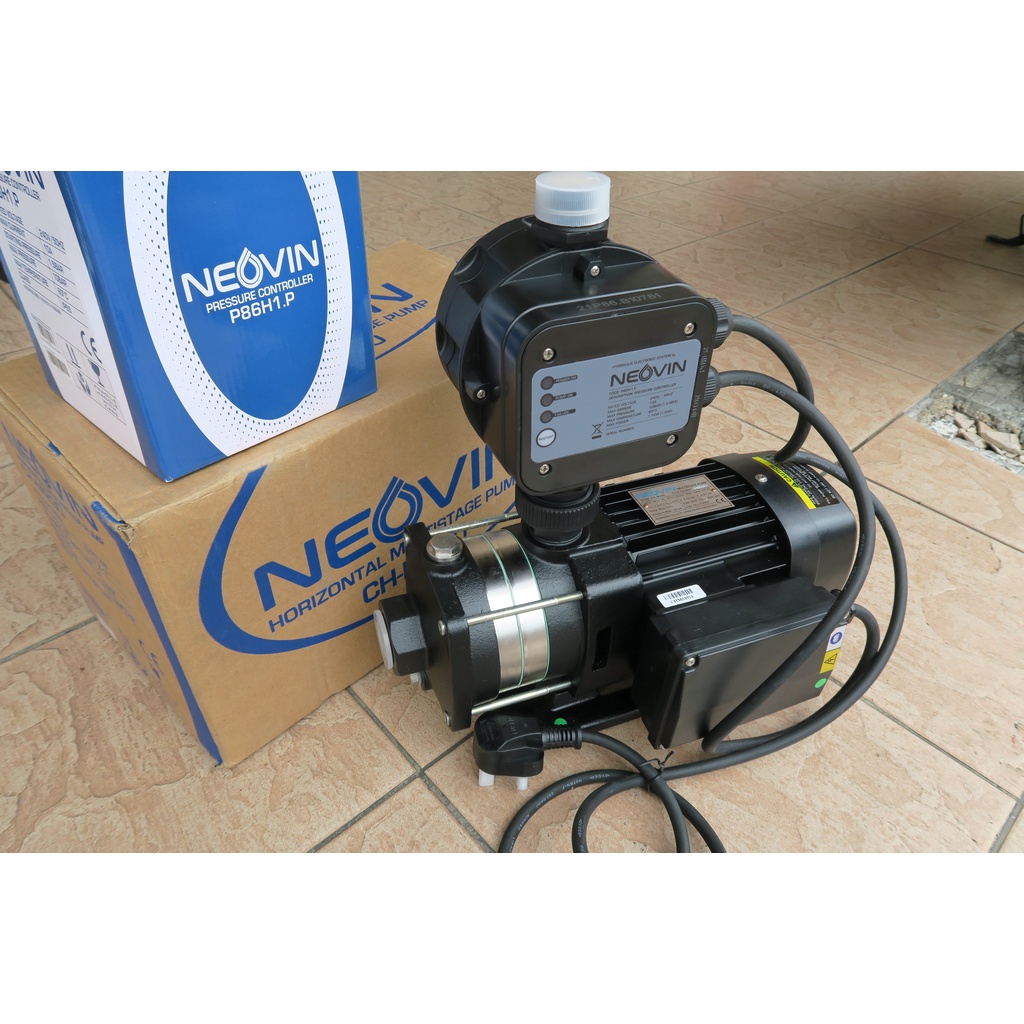 Neovin CH-M230-PC (0.50Hp / 370W) Horizontal Multi-Stage Booster Pump ...