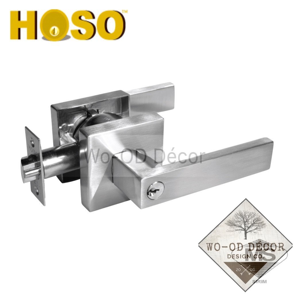HSTL Hoso Original Tubular Lever Door Lockset Kunci Pintu | Shopee Malaysia