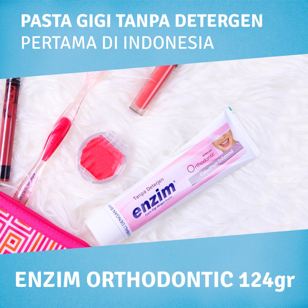 Orthodontic Enzyme Toothpaste 124gr/toothpaste | Shopee Malaysia