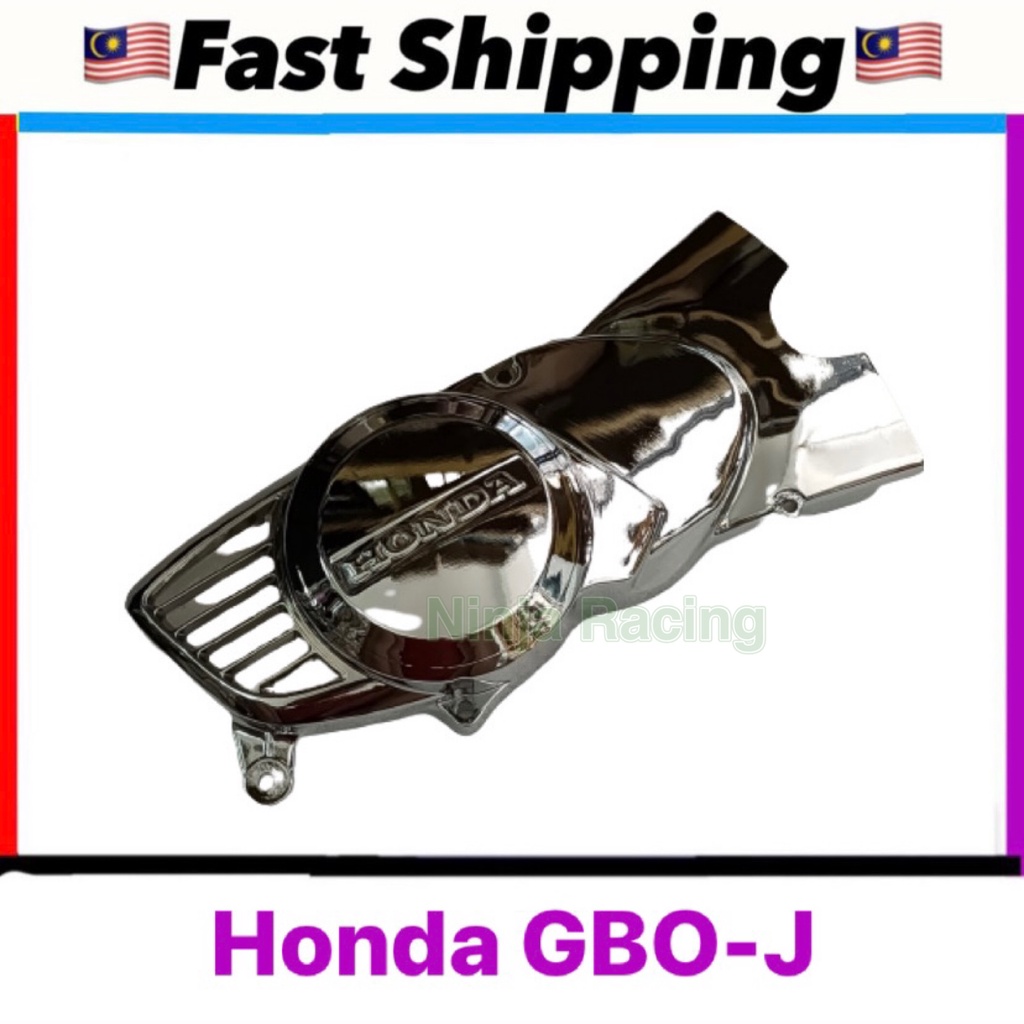 Honda GBO-J GBOJ Magneto Cover / Magnet Cover CHROME CASE CASING ...