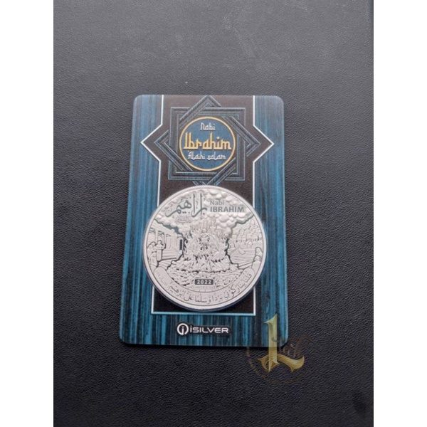 NABI I Silver Prophet Ibrahim AS/Silver Coin Of Prophet Ibrahim AS ...