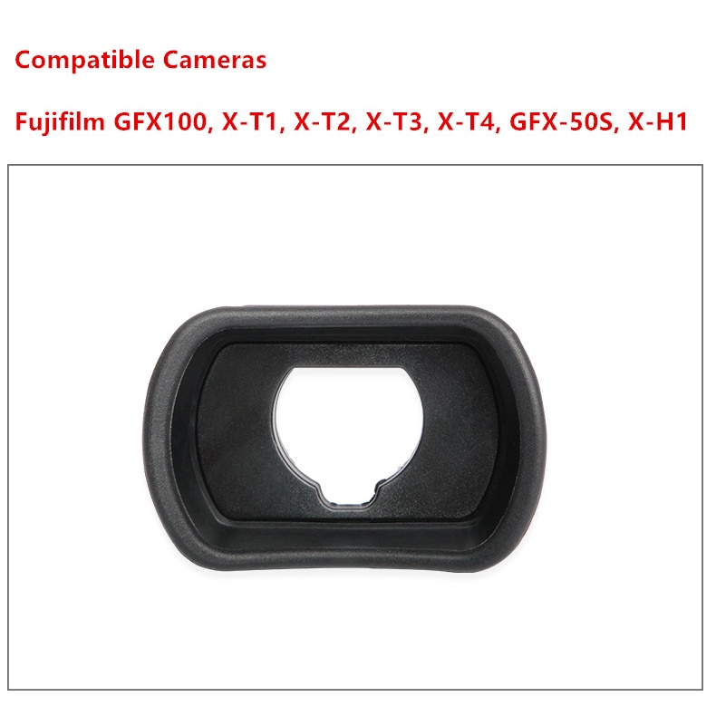 1pcs EC-XTL Soft Silicone Eyepiece For Fujifilm For Fuji XT1 XT2 XT3 XT4 XH1 GFX100 Eyecup ...