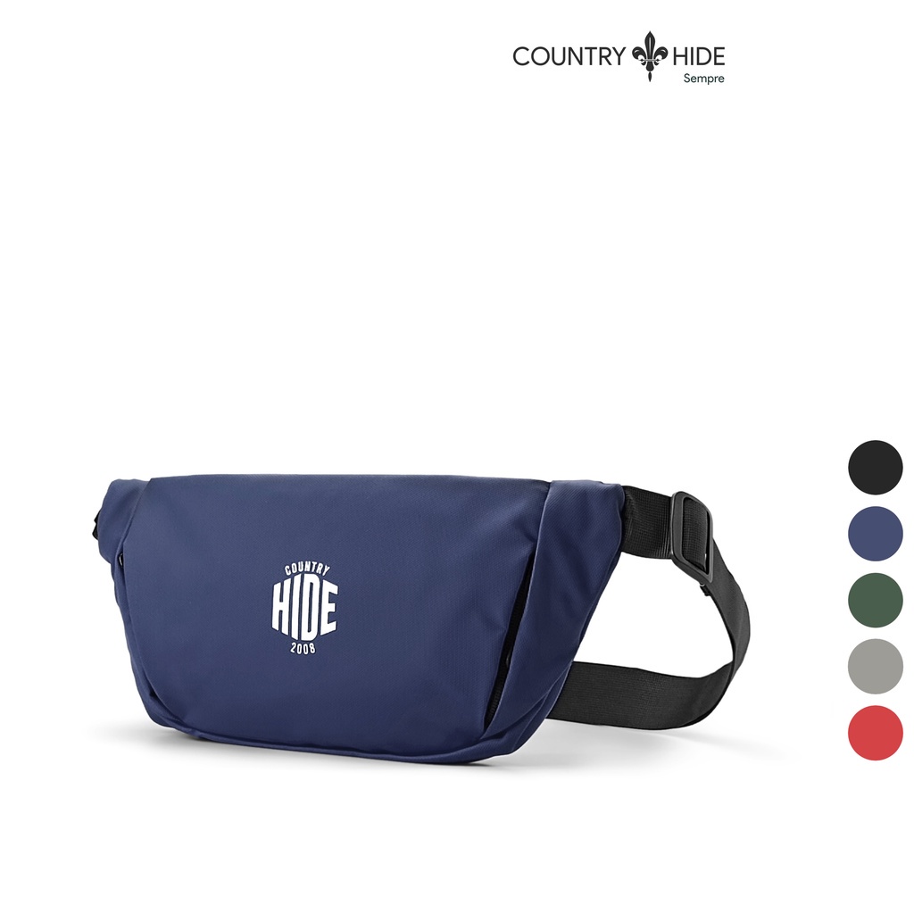COUNTRY HIDE SEMPRE Unisex Water Resistant Waist Bag convertible ...