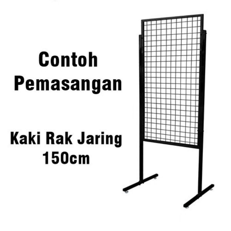 PUTIH HITAM Accessory Hook Display Rack / Accessories Display Goal ...