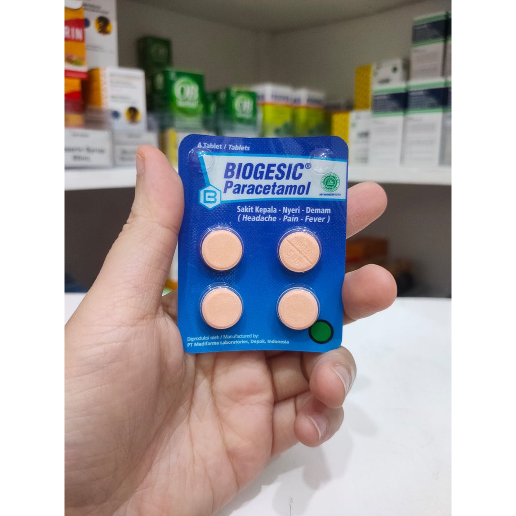 Biogesic Strip 4-pack MediFarma Original Medicine Tablets | Shopee Malaysia