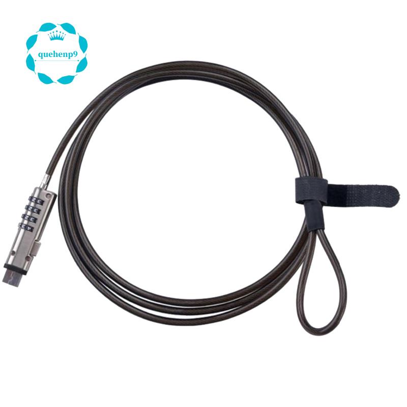 4 Digital Universal Lock USB Laptop Security Cable Lock for Computer ...