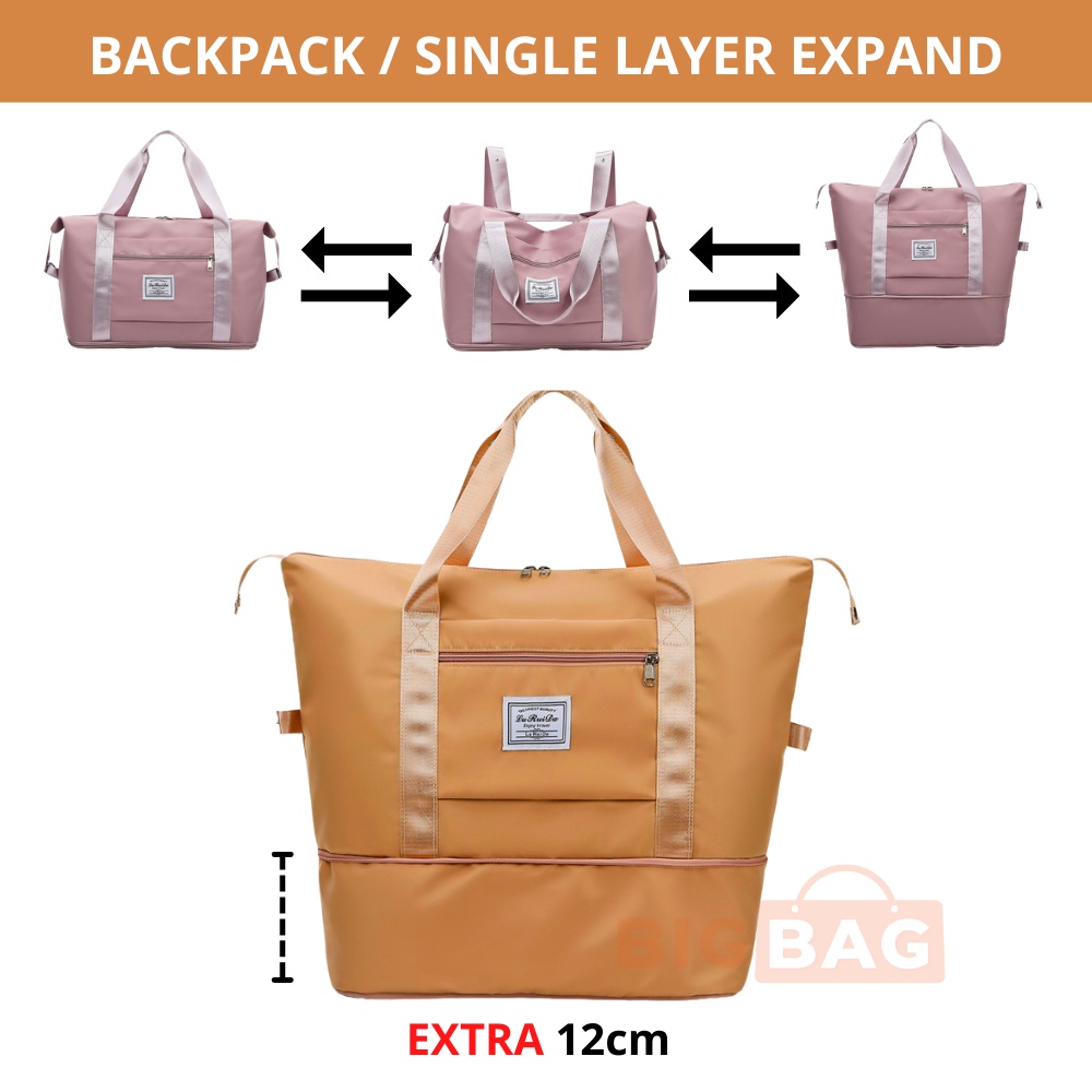 Beg Travel Bag Waterproof Beg Baju Travel Murah Beg Balik Kampung Besar ...
