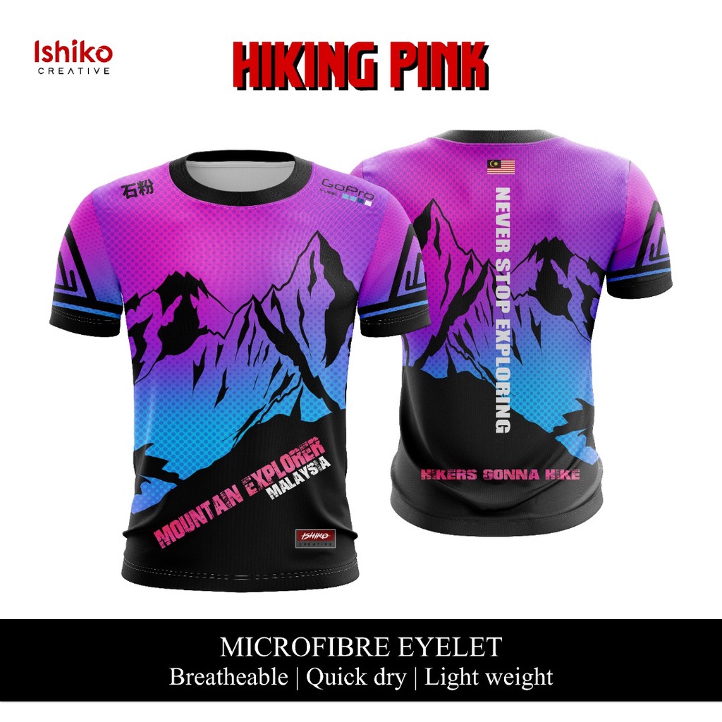 hiking new jersey | baju hiking spring edition | Shopee Malaysia