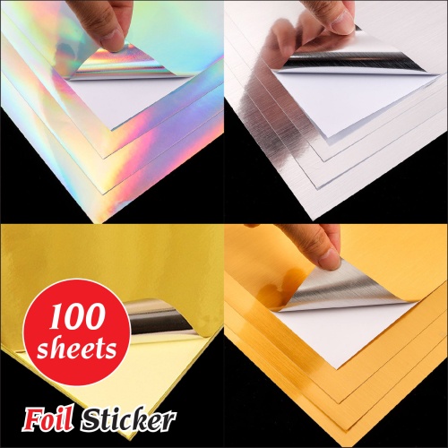 A3+ Foil Sticker 13x19 | Silver Sticker | Gold Sticker | Hologram ...