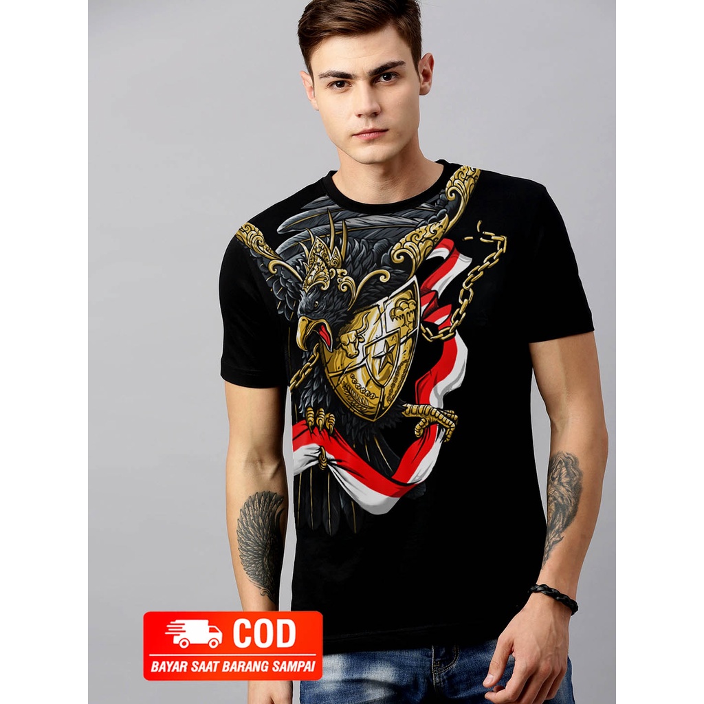 Neko Shop, Garuda Motorcycle T-Shirts, Adult Men's T-Shirts | Shopee ...
