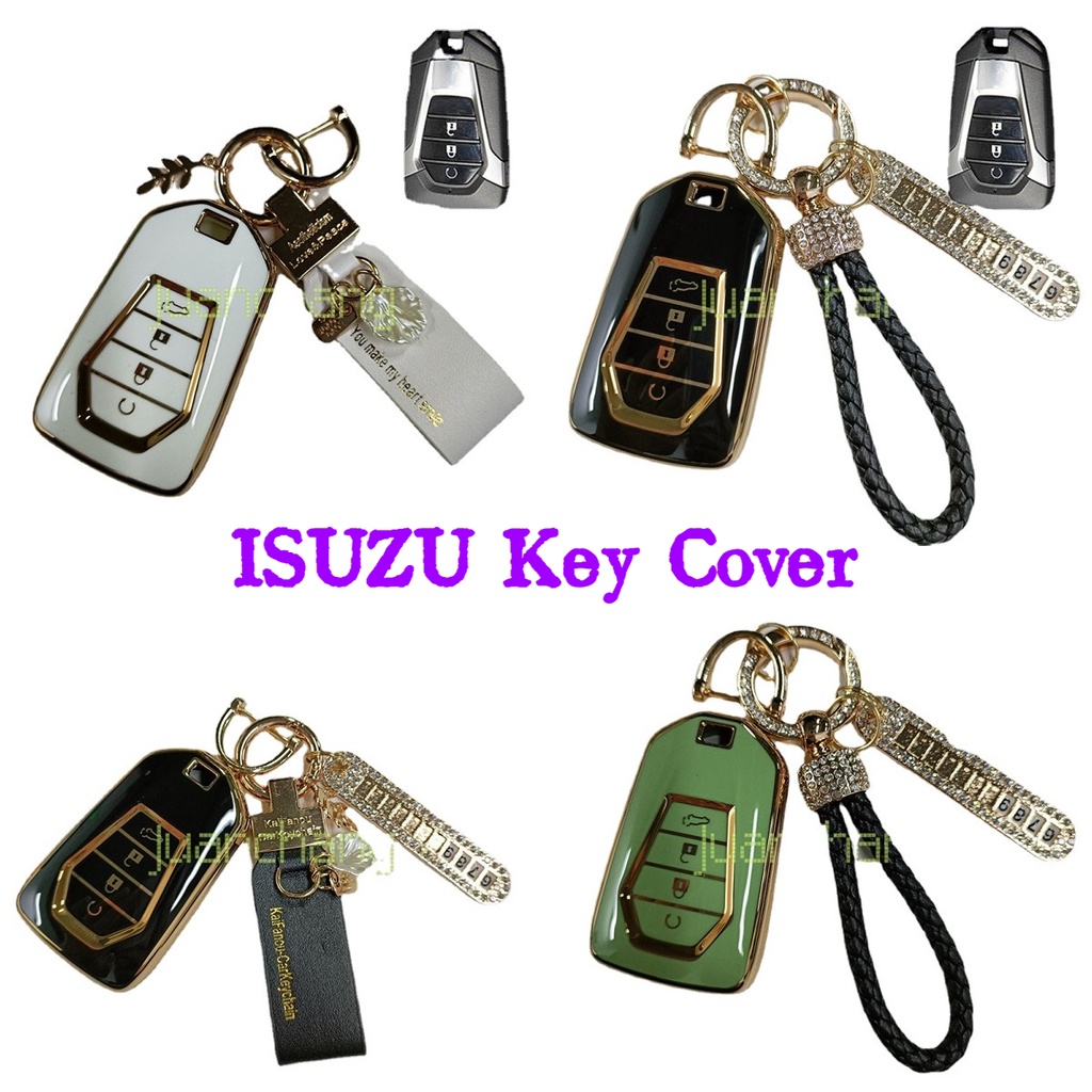 ISUZU TPU Car Key Case for ISUZU X Series Dmax Mux 2021 D-max MU-X 3.0 ...