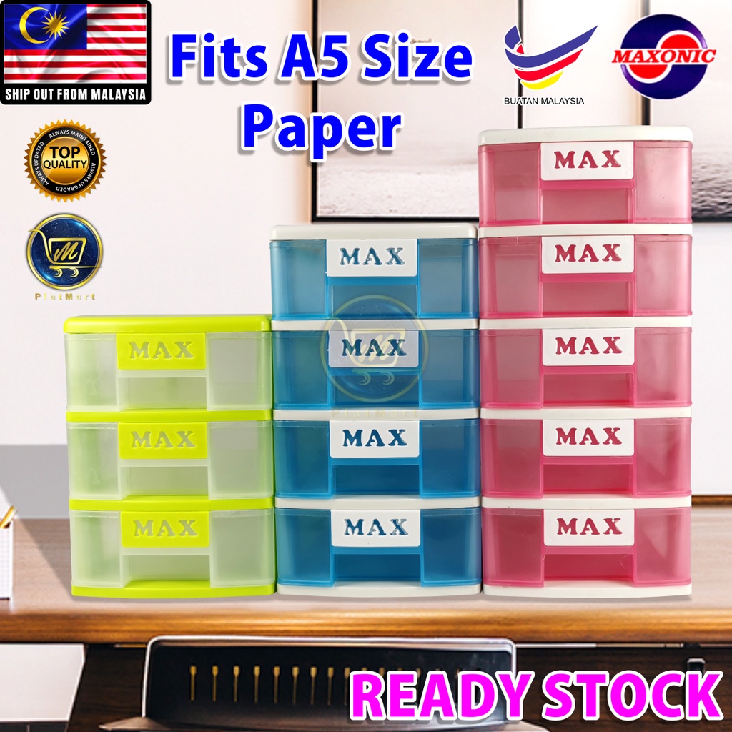 PlatMart - [READY STOCK] A5 Plastic Drawer | Desk Organiser ...