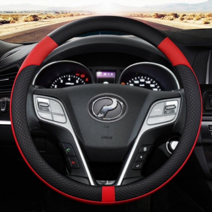 [FACTORY PRICE] Perodua Carbon Fiber Leather Steering Cover Penutup ...