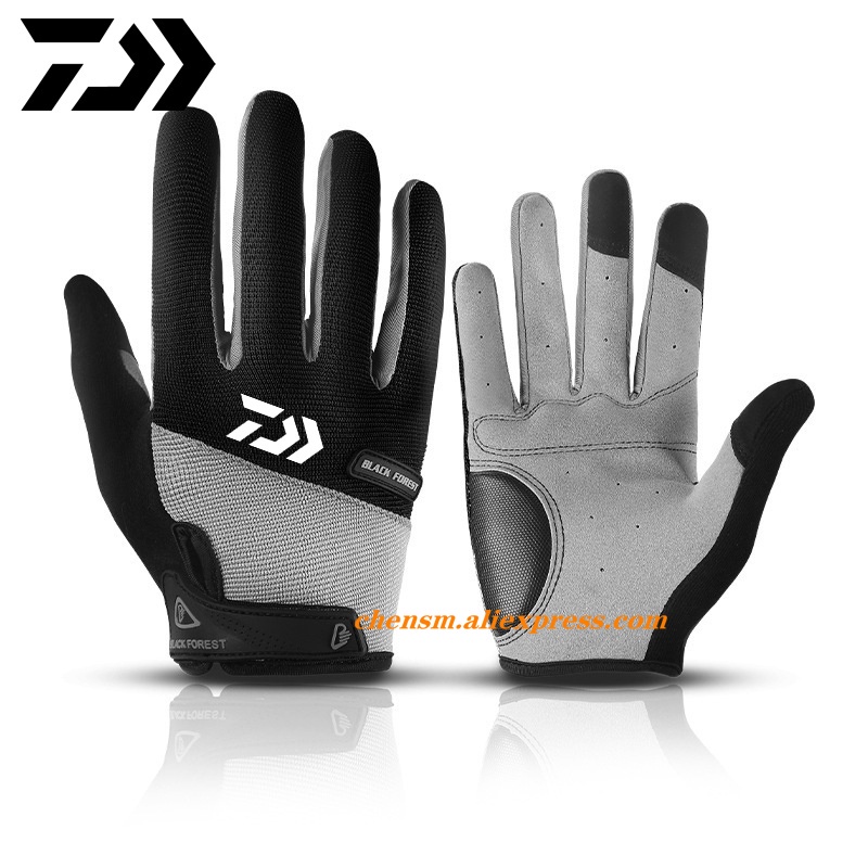 Daiwa Fishing Gloves Holodacty Finger Gloves Breathable Hunting Anti-Slip Wear-resisting Outdoor ...