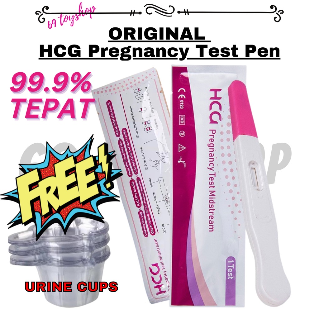 Urine Pregnancy Test Ovulation Test Pregnant Pen HCG Rapid Screen Test ...