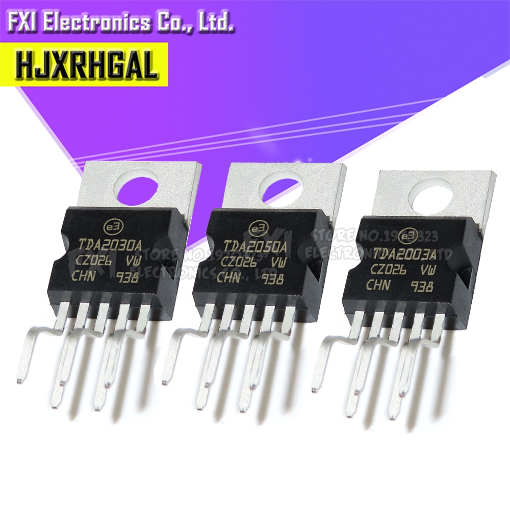 10pcs TDA2030 TDA2030A audio amplifier short-circu High quality TDA2003A TDA2050A TDA2003 ...