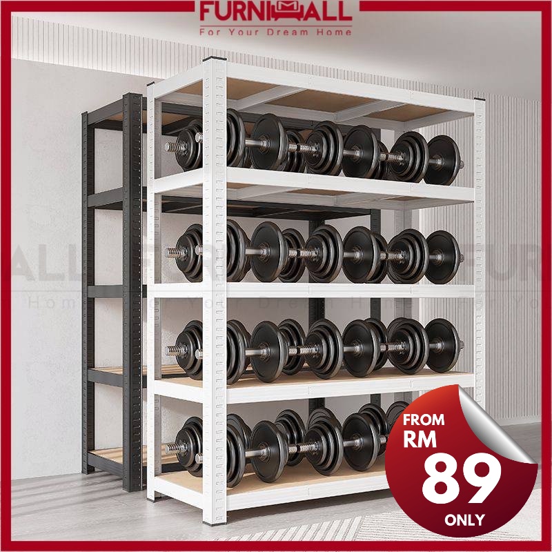 Furnimall Rak Boltless Rack Home Store Warehouse Rack / Rak Besi ...