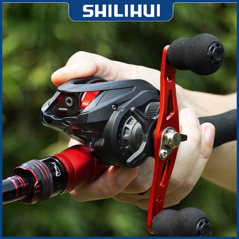 SHILIHUI Baitcasting Reel Bc AC2000 Left Right Hand 6.3:1 Blue Purple ...